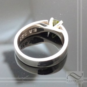Once Upon A Time Ring - Peridot and Sterling or Gold - Etsy