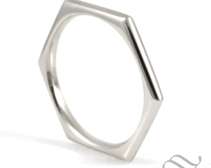 Silver Industrial Nut and Bolt Ring , Hand Made Solid Silver - Etsy ...