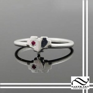 Pixelated Heart Ring - Ladies - Sterling Silver, 10k, 14k, 18k Yellow ...