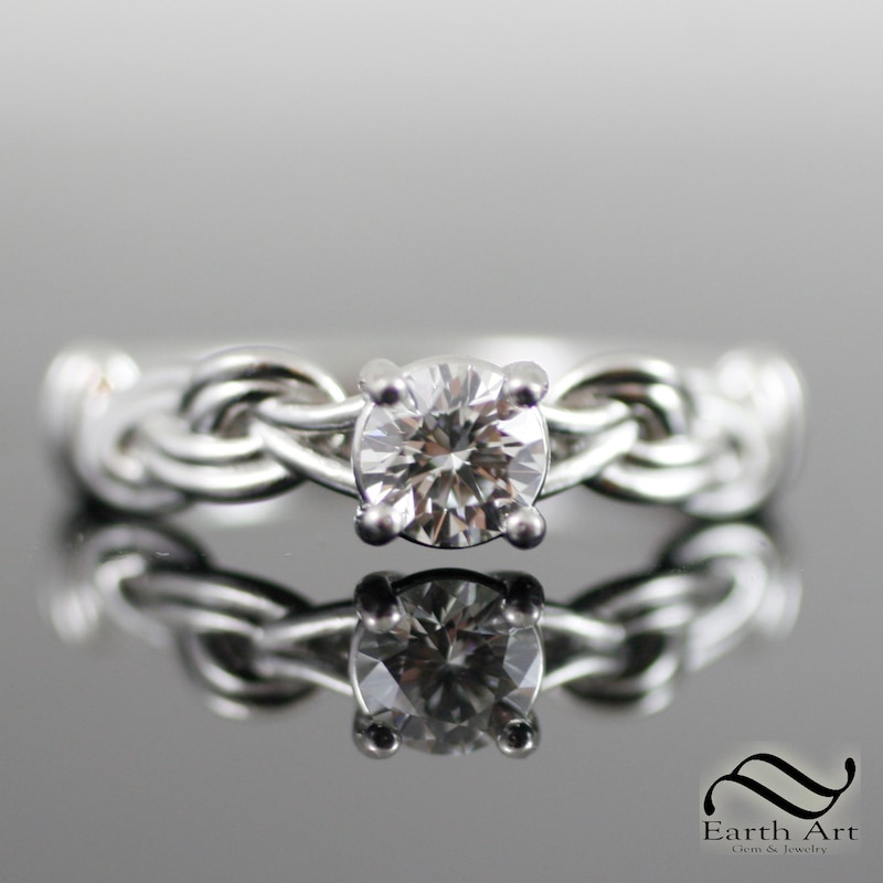 Figure 8 Knot Ring - Etsy