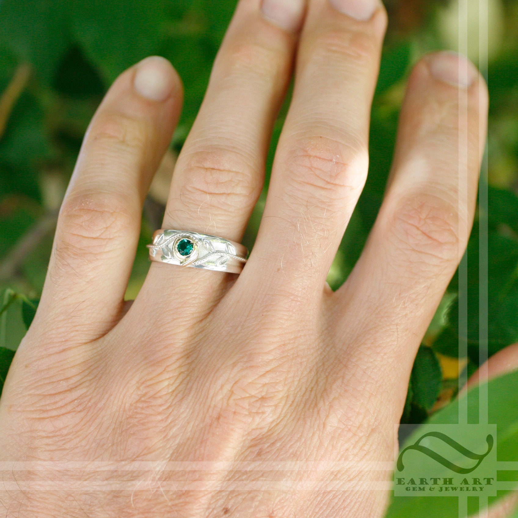 Mens Kokiri Emerald Ring Legend of Zelda Geeky Mens - Etsy