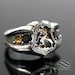 Deluxe House Signet Ring - the Badger- Sterling Silver and Ancient ...
