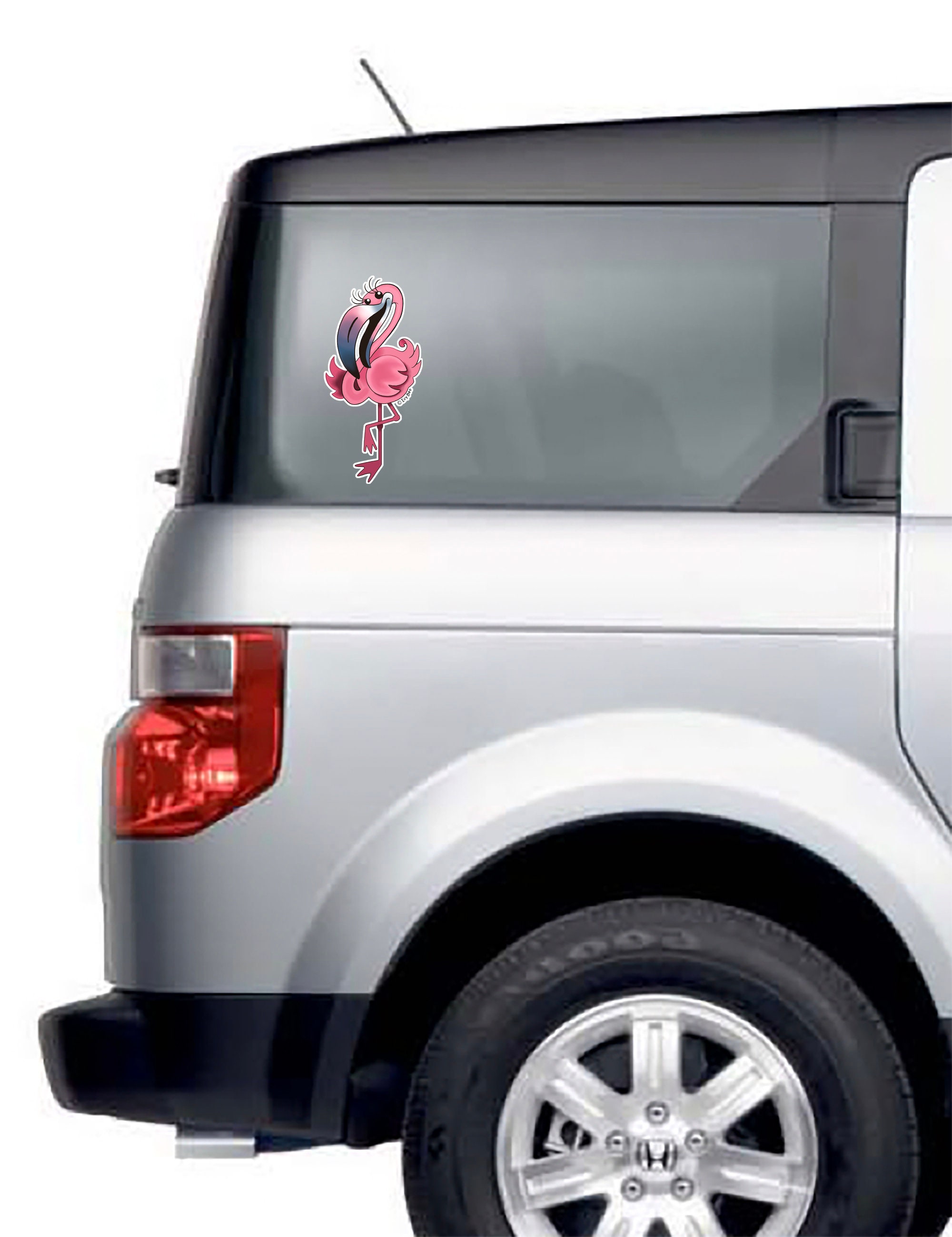 Flamingo Vinyl Decal Sticker - Etsy