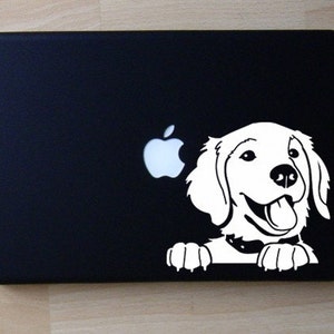 Prince the Golden Retriever Decal MacBook Laptop - Etsy