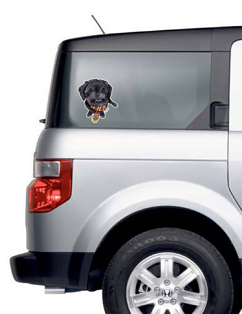 Yorkipoo Vinyl Decal Sticker - Etsy