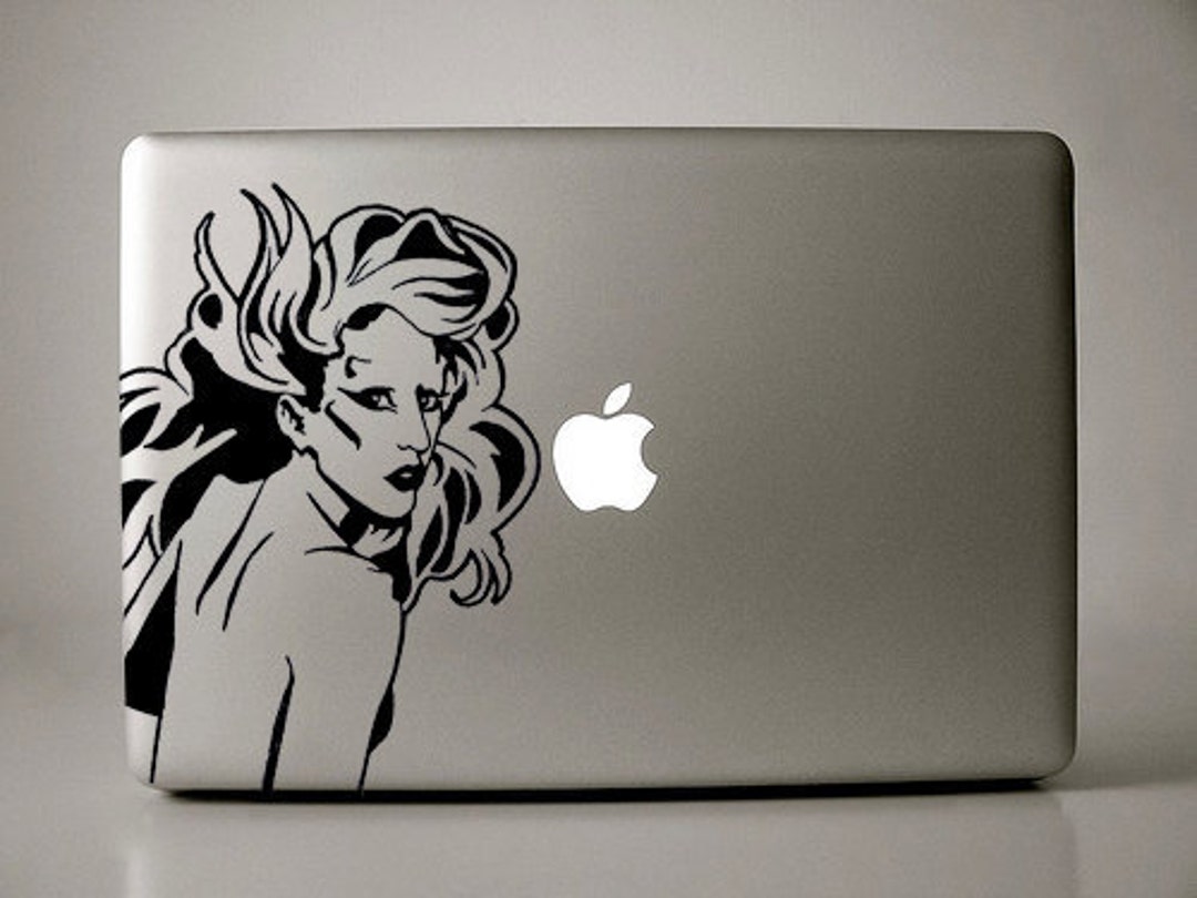 Born This Way : Lady Gaga-inspired Black Decal MacBook Laptop - Etsy