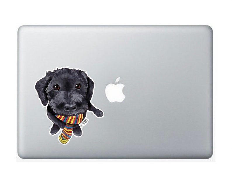 Yorkipoo Vinyl Decal Sticker | Etsy