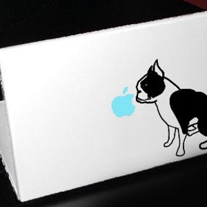 Boston Terrier Decal Laptop MacBook - Etsy