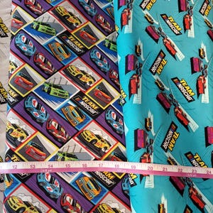 SALE!!! 4 Yard Bundle NASCAR Licensed Racing Car Fabric 4 All Are ...