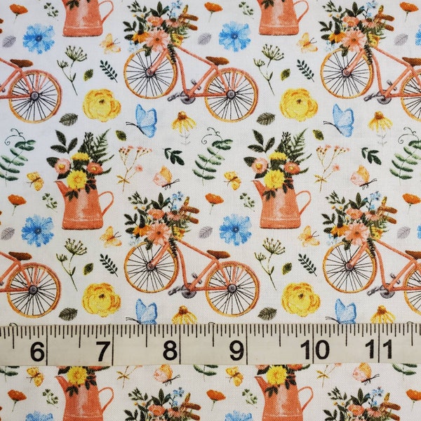 Bicycle Fabric - Etsy