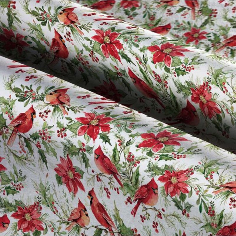 Cardinal Fabric - Etsy
