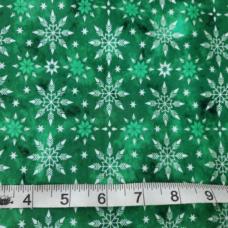 Snowflake Fabric - Etsy