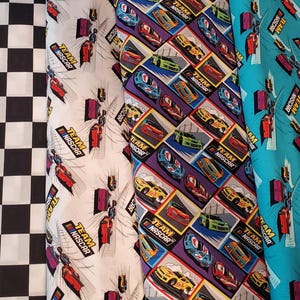 SALE!!! 4 Yard Bundle NASCAR Licensed Racing Car Fabric 4 All Are ...
