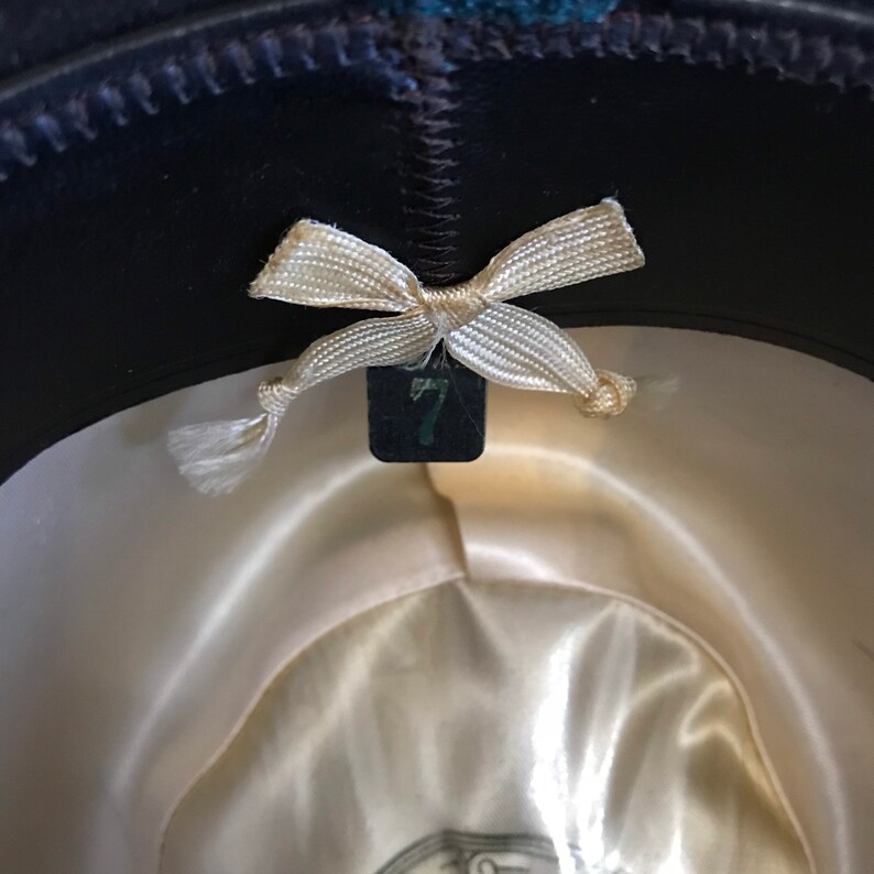 Vintage Stetson Royal Deluxe Black Hat Fedora Eagle Pin - Etsy