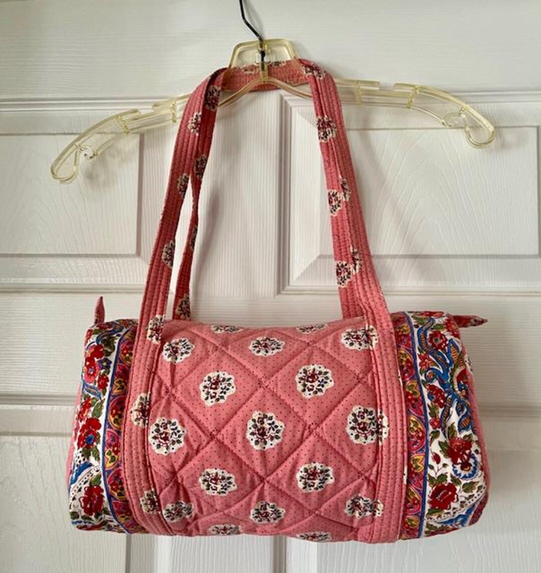 Vintage Pierre Deux Souleiado French Country Pink Print Quilted Handbag ...