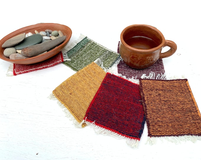 Handmade Ceramic Coaster, Rustic White Ceramic Coaster - Etsy