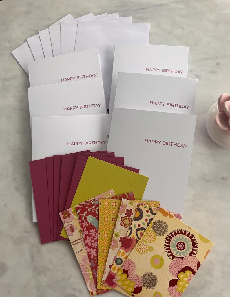 DIY Card Making Kit - Birthday & Thank You Cards - Etsy