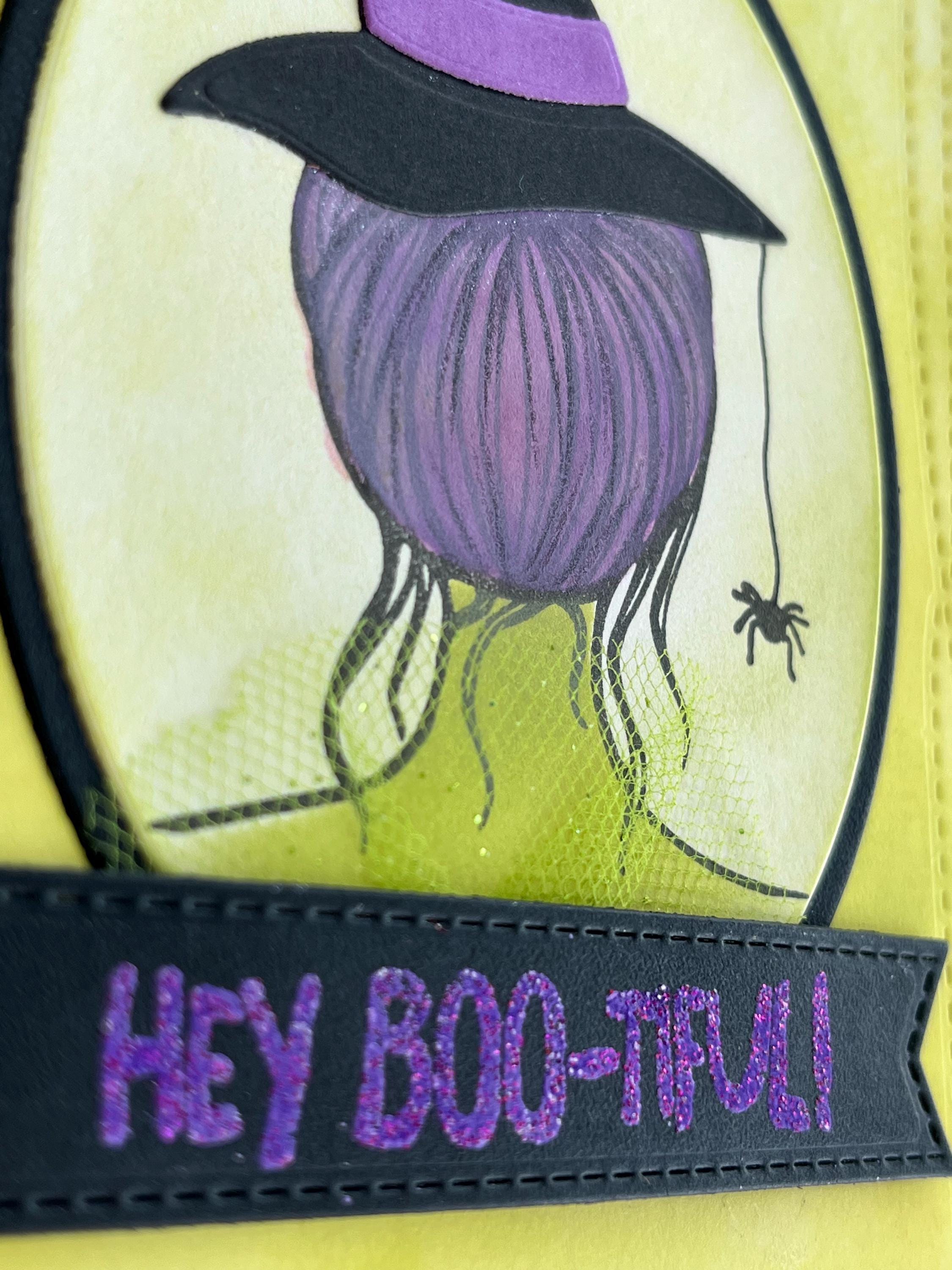 Hey Boo-tiful - Handmade Halloween Card - Etsy