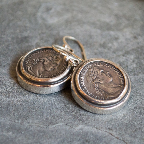 Coin Earrings - Etsy