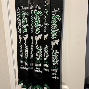 Custom Senior Sash: Class of 2026 Graduation Accessory - Etsy