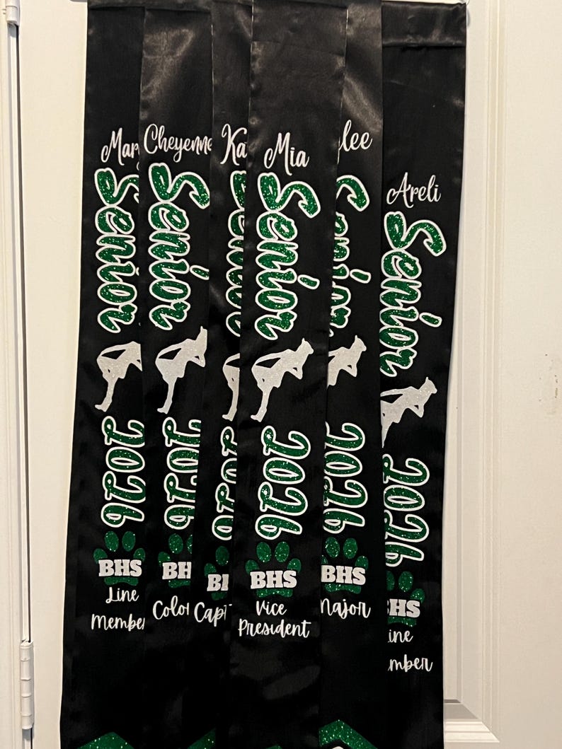 Custom Senior Sash: Class of 2026 Graduation Accessory - Etsy