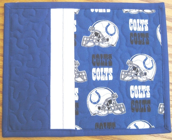 Indianapolis Colts Mug Rugs Set of 2 | Etsy