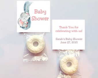 Girl Baby Shower Favors Mint Baby Shower Favors Pink and Green Baby ...