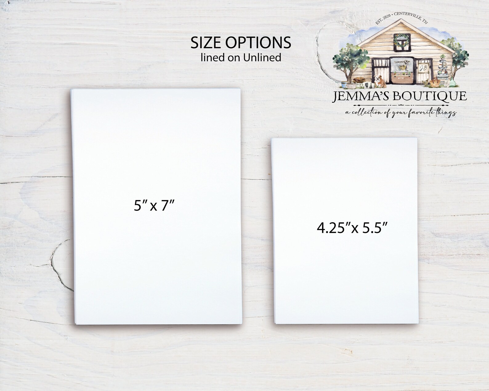 Personalized Notepad, SAND, Watercolor Floral, Floral Notepad ...