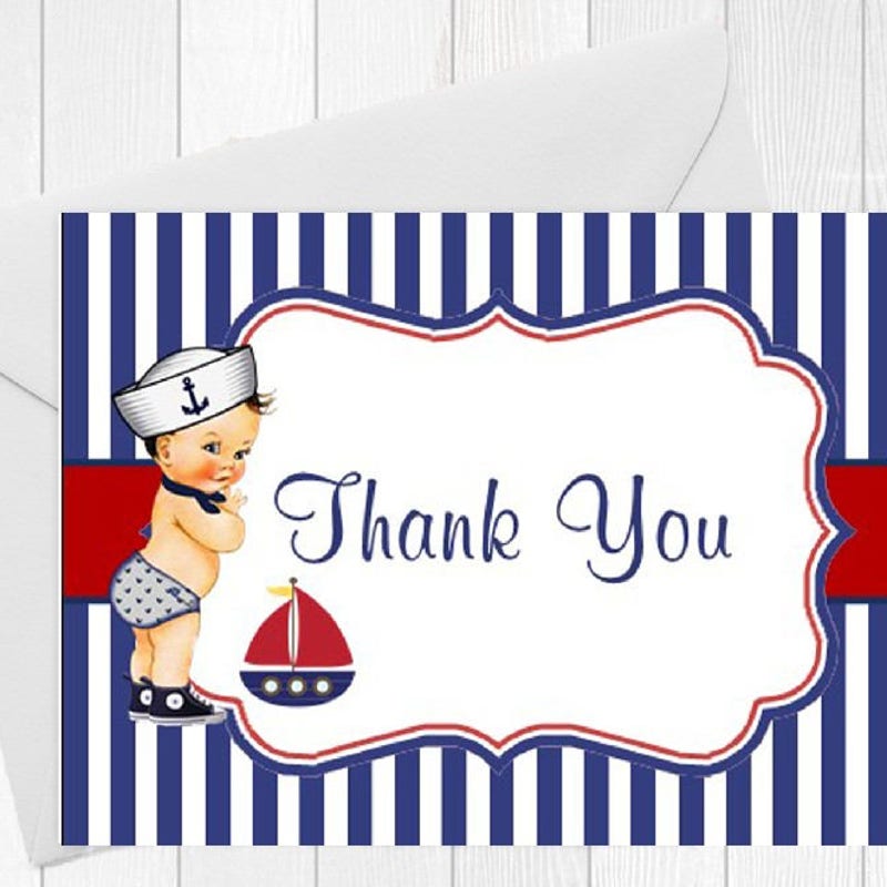 Nautical Thank You - Etsy