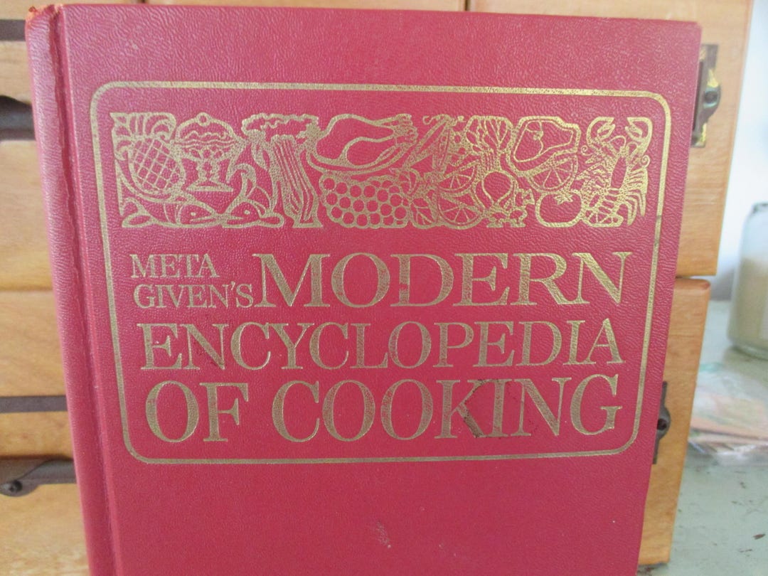 Vintage 1969 Meta Given's Modern Encyclopedia of Cooking - Etsy