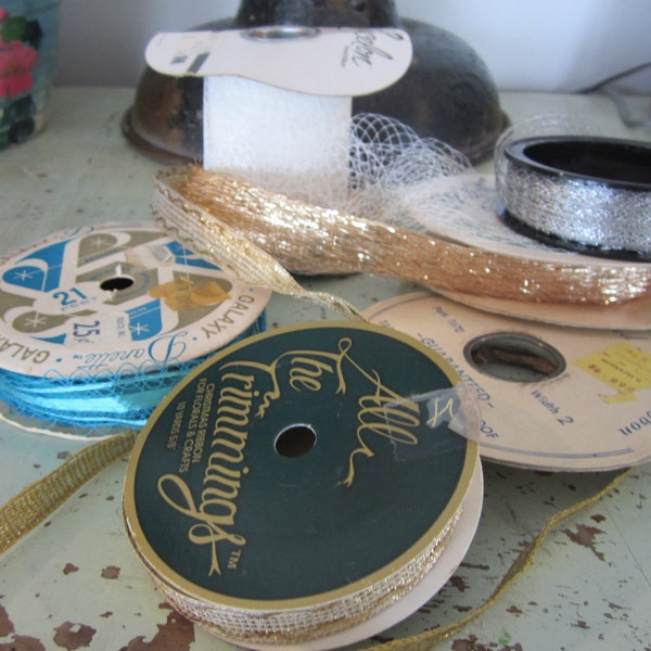 Tinsel Ribbon - Etsy