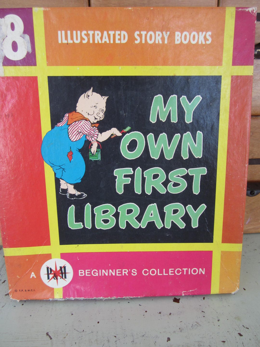 Antique 1934 Book Set My Own First Library Platt & Munk 15 Individual ...