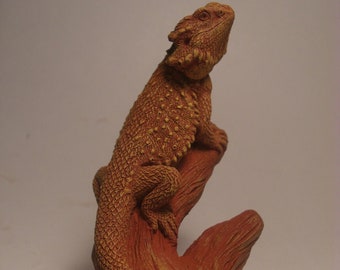 Bearded Dragon Sculpture | Etsy