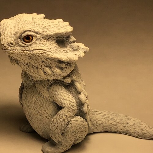 Bearded Dragon Sculpture - Etsy