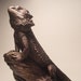 Bearded Dragon Sculpture "watching Over" Large Outdoor Safe Version - Etsy