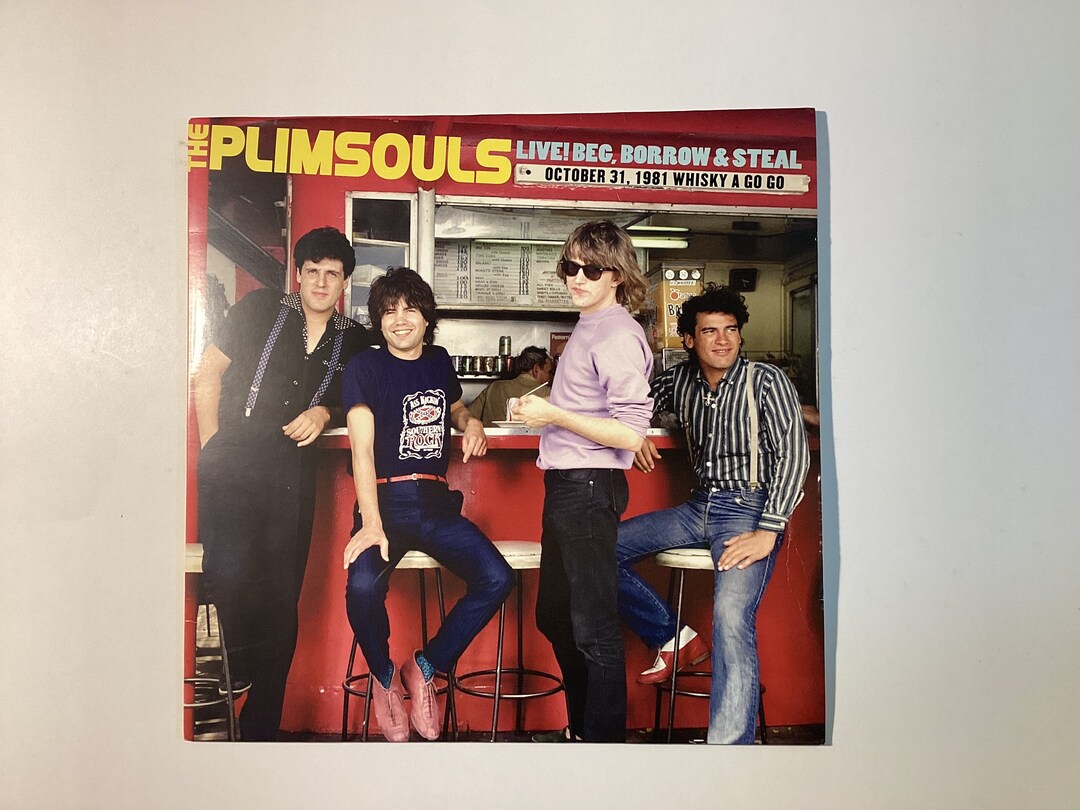 Plimsouls Live Beg Borrow and Steal Vinyl Lip - Etsy
