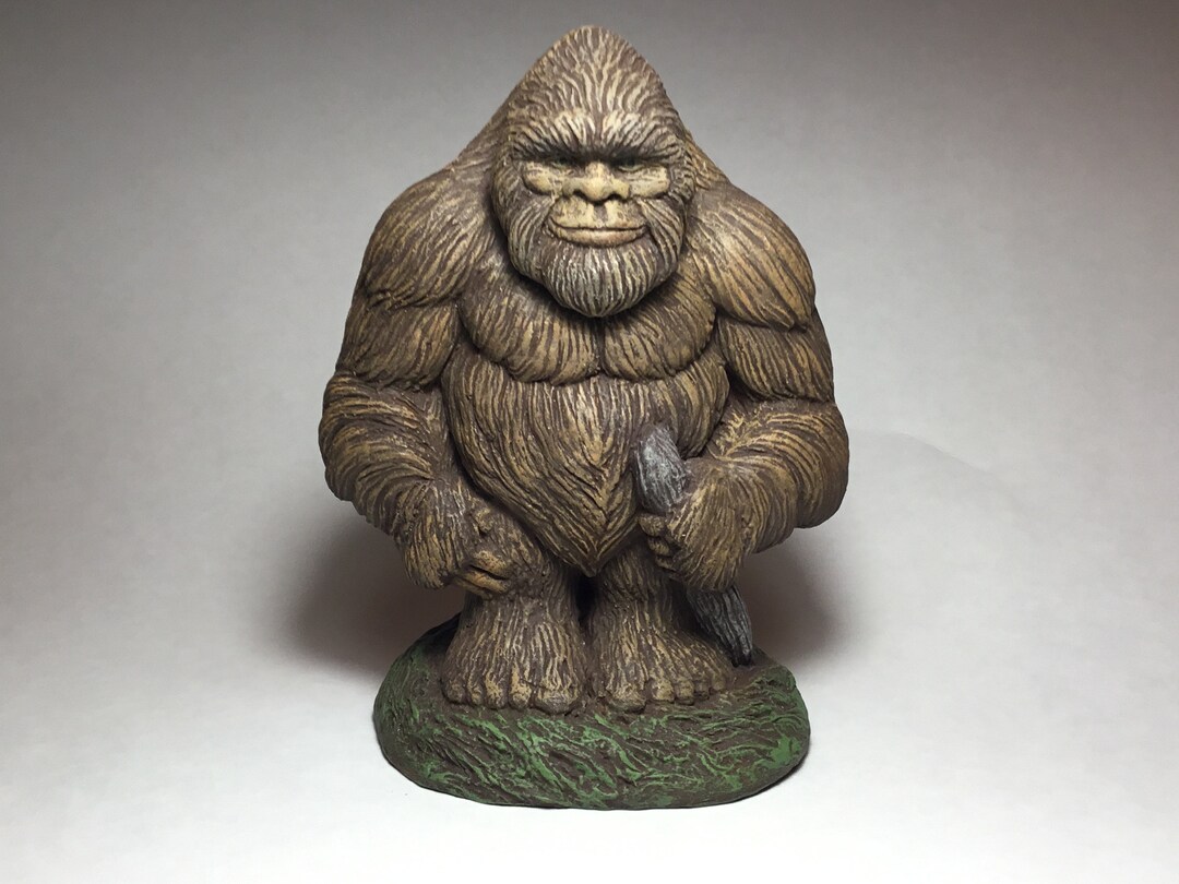 Bigfoot Sasquatch Forest Guardian Son Sculpture Figure Hand Sculpted ...