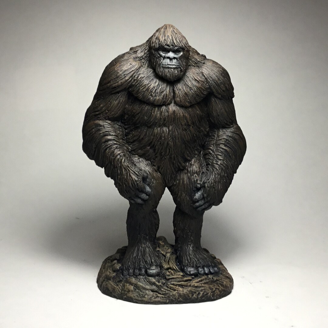 Bigfoot Sasquatch Sculpture Small New Brown Finish - Etsy