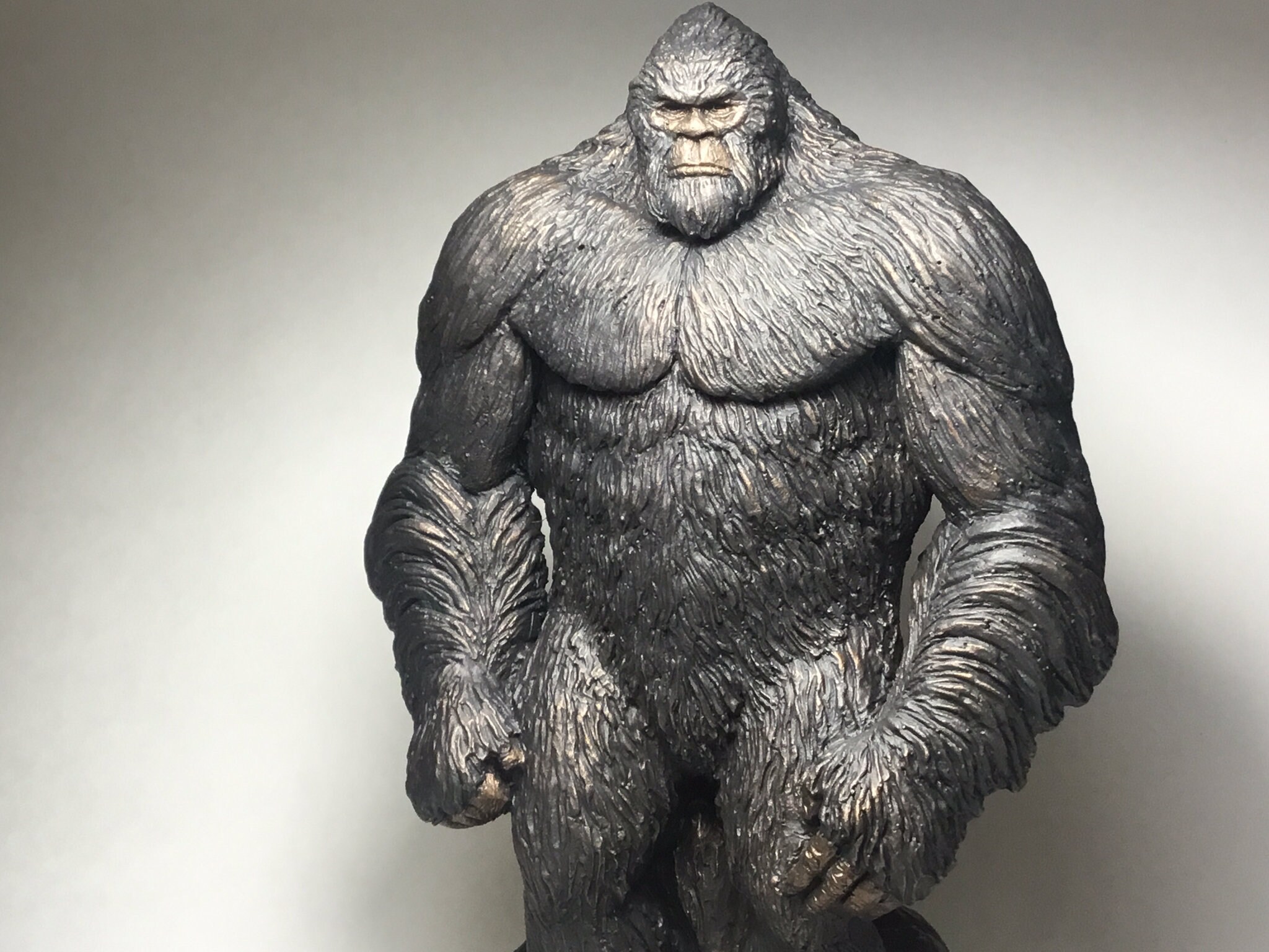Bigfoot Sasquatch Sculpture New Statue Large Bronze Finish - Etsy Canada