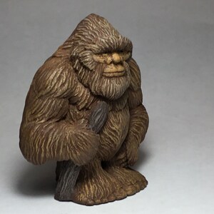 Bigfoot Sasquatch Forest Guardian Mini Sculpture Figure Hand Sculpted ...
