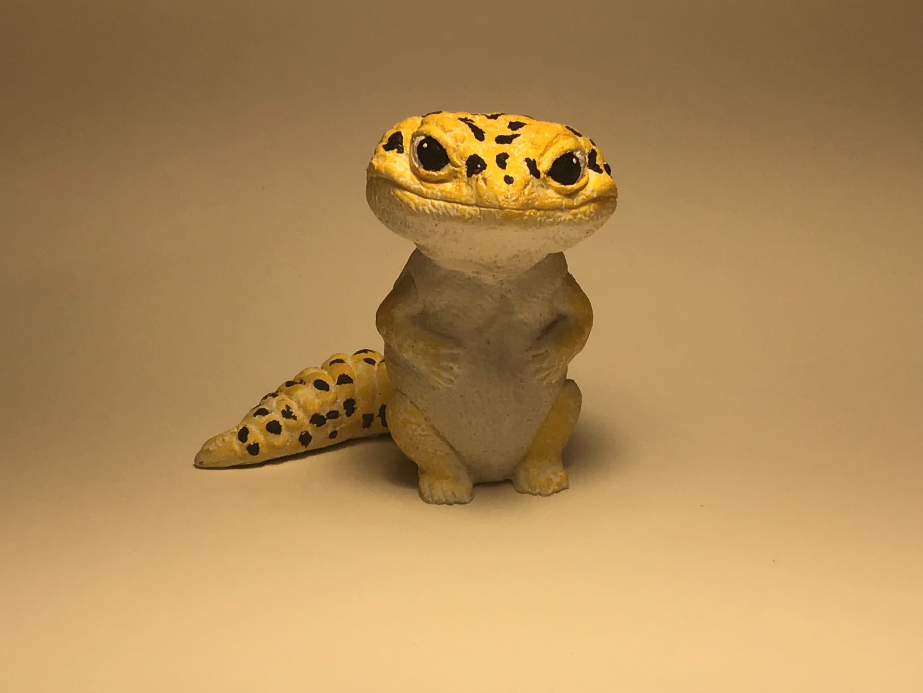 Figurines Leopard Gecko Totem figurine sculpture Art & Collectibles ...
