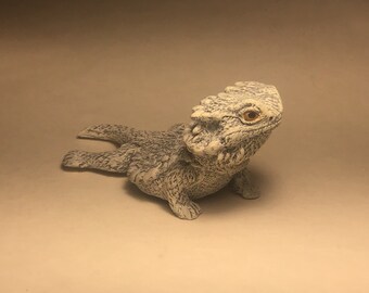 Bearded Dragon Sculpture - Etsy