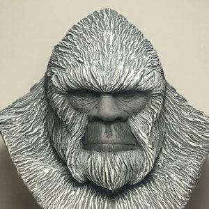 Bigfoot Sasquatch Yeti New Large Bust White Finish - Etsy