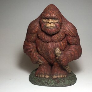 Bigfoot Sasquatch Forest Guardian Red 3 Sculpture Figure Lot - Etsy