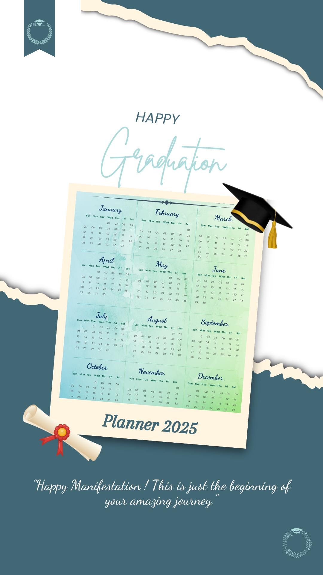 Planner 2025, Organizer 2025, Student Motivation, Student Planner 2025 ...