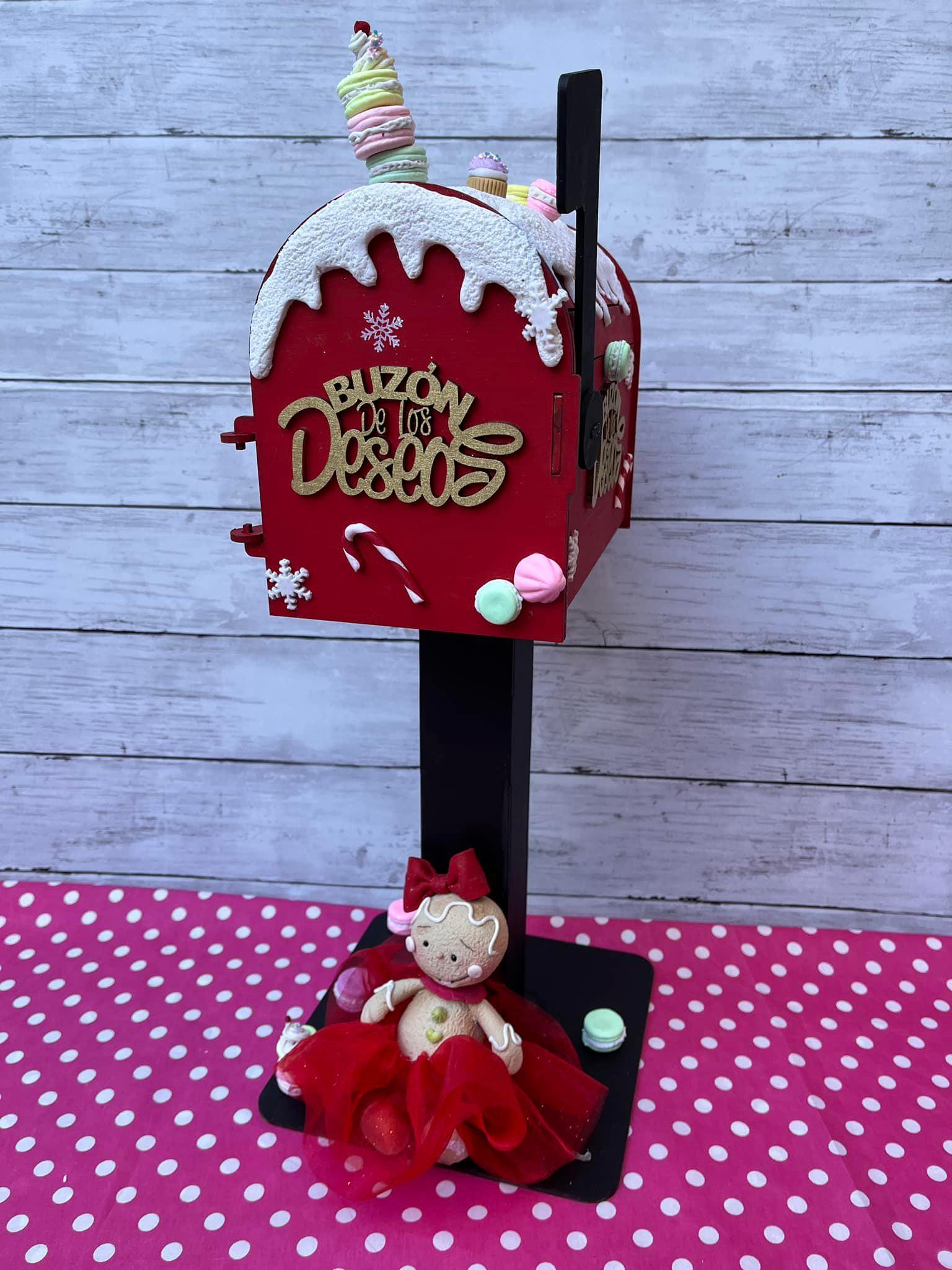 Christmas Mailbox Laser Cut File – 1m & 50cm – Santa Mailbox – Holiday ...