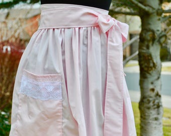 Light pink apron | Etsy