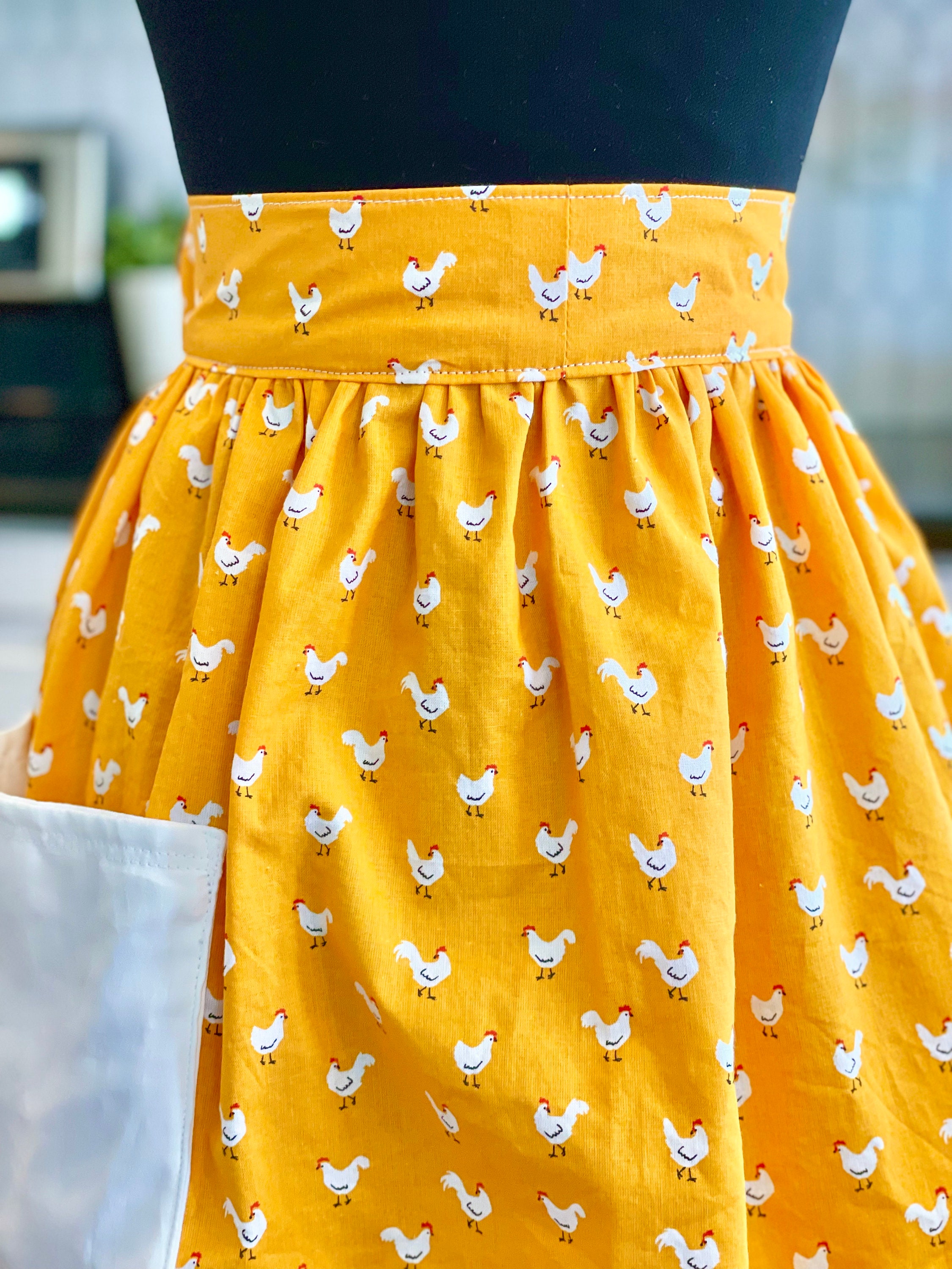 Golden Chicks Apron - Etsy