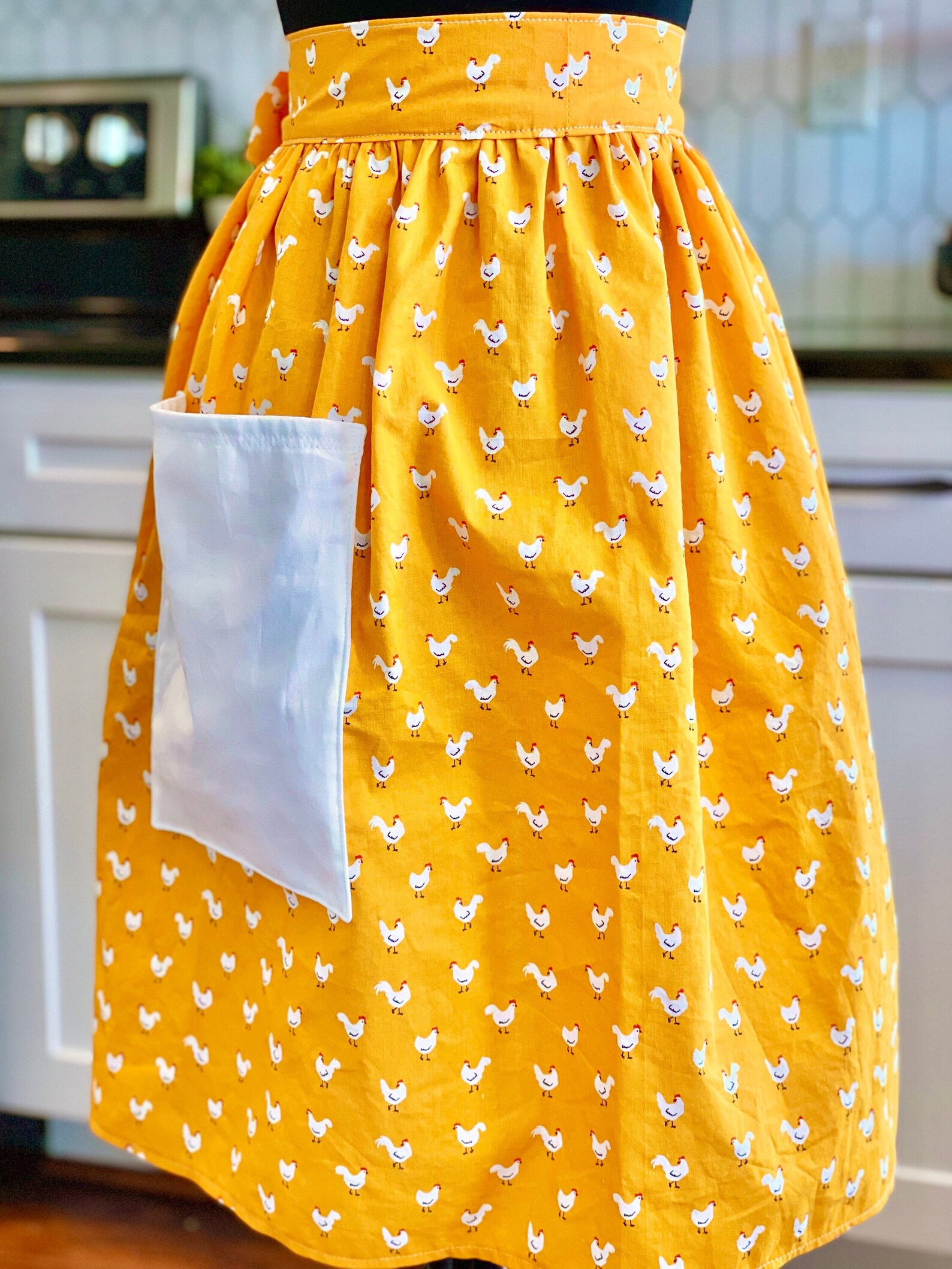 Golden Chicks Apron - Etsy