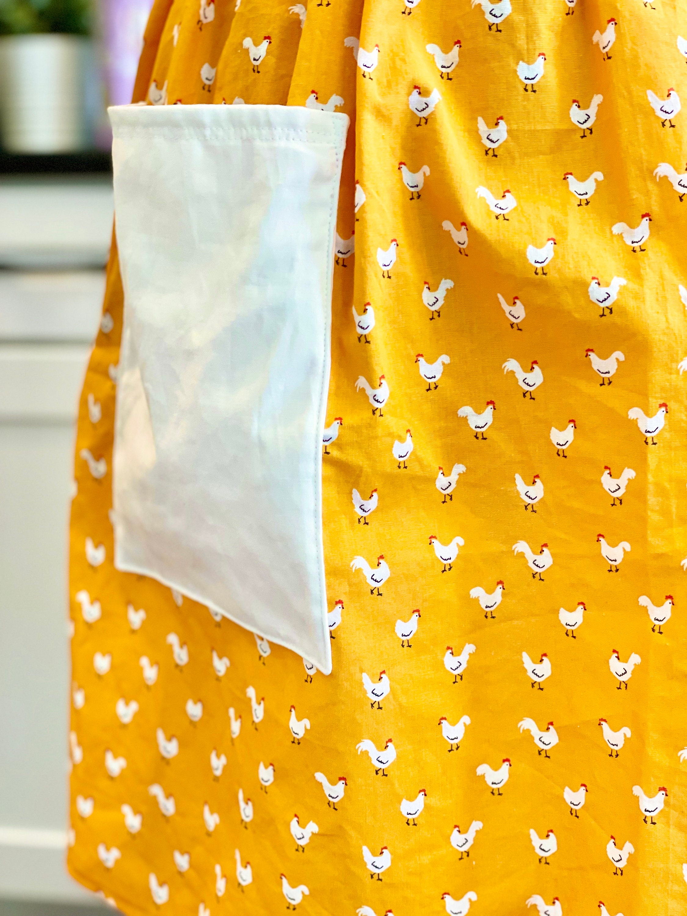 Golden Chicks Apron - Etsy